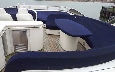 Motor boat covers - Advanced Covers Ltd